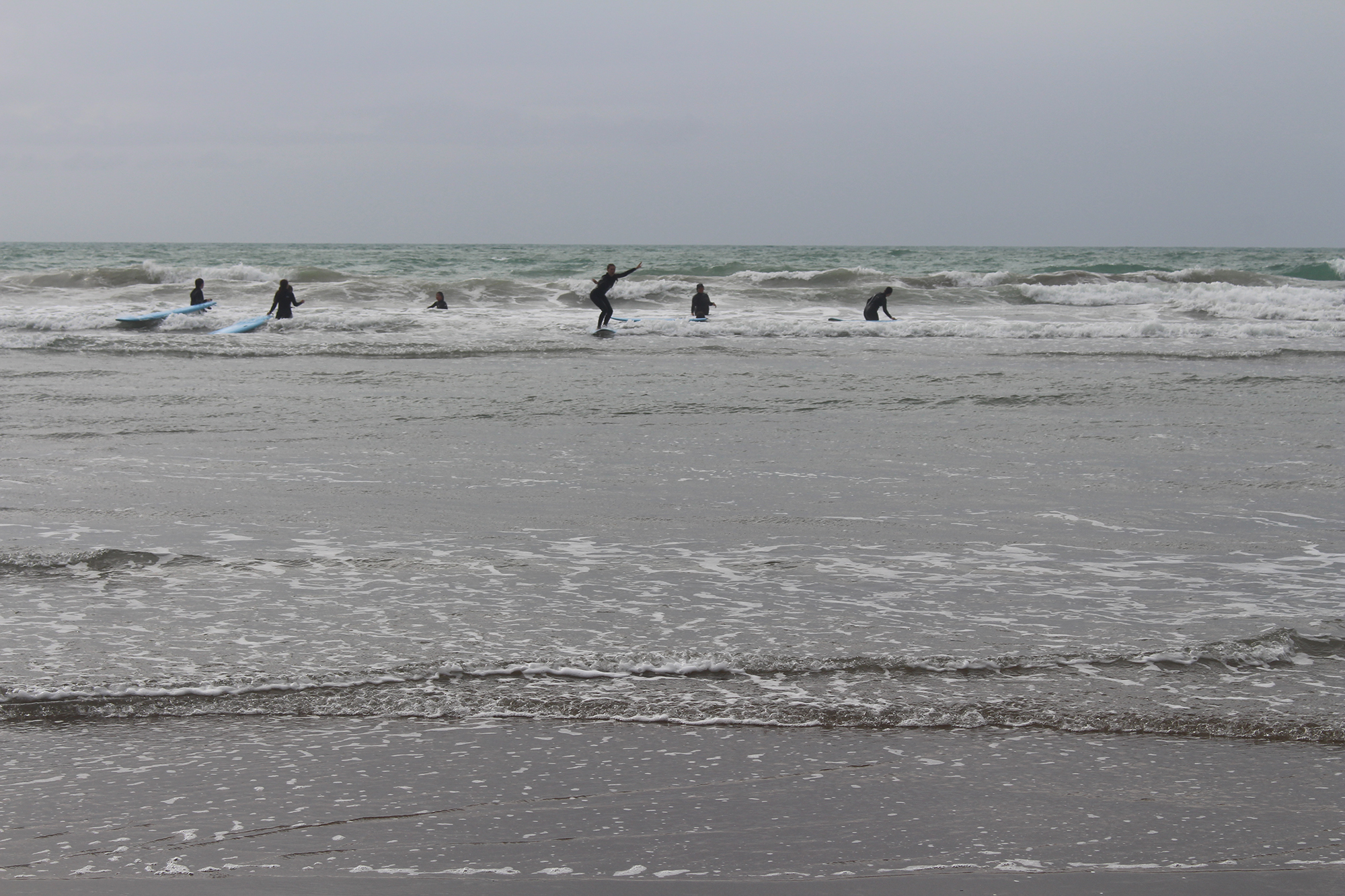 Surfing at Sandy Bay, Tutukaka – Study Northland | International ...